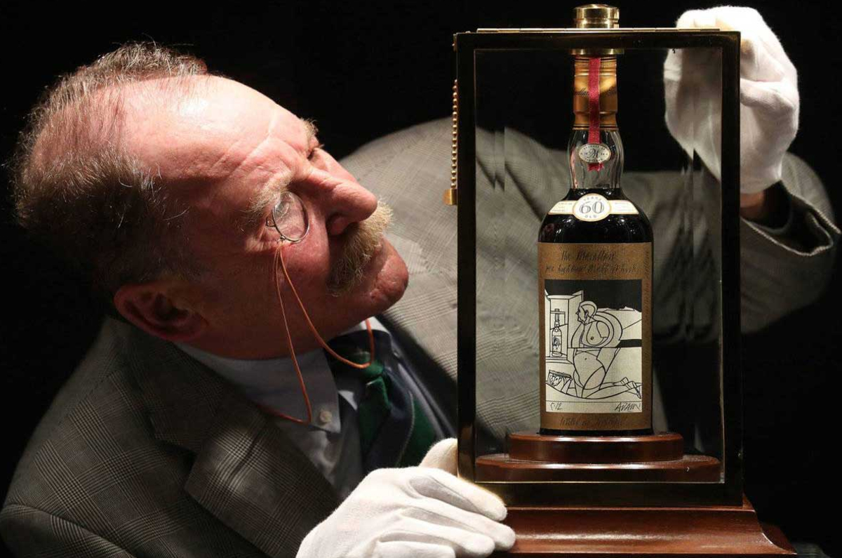 La botella más cara de whisky fue vendida por 1,7 millones de euros