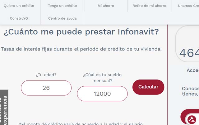 Este simulador te ayuda a saber cuánto te presta el Infonavit