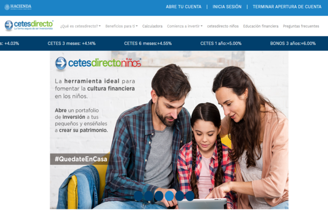 Así puedes abrir una cuenta de Cetes para niños