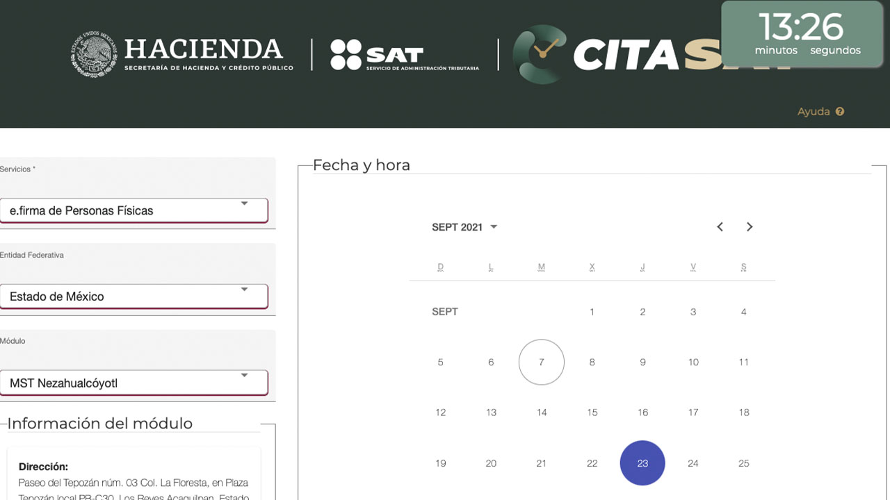 SAT lanza nuevo aplicativo para programar citas