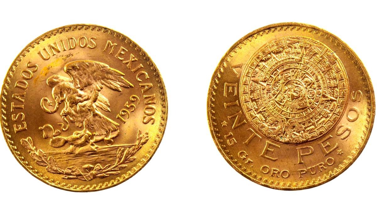 Conoce el valor de este peculiar Centenario y otras monedas de oro