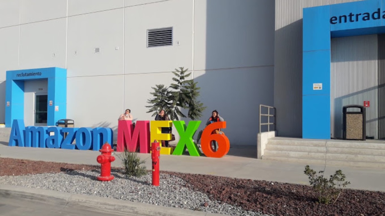 El almacén mas grande de Amazon se encuentra en México