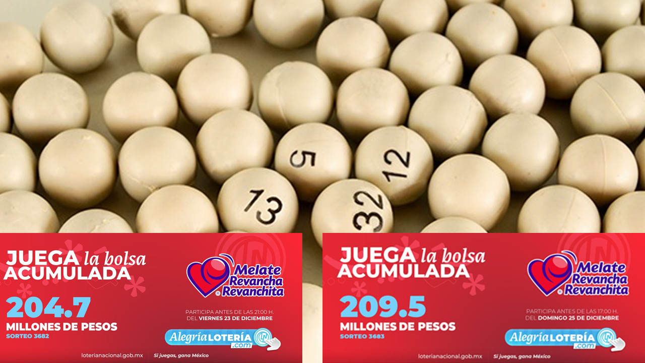 RESULTADOS MELATE Revancha y Revanchita del viernes 23 y domingo 25 de ...